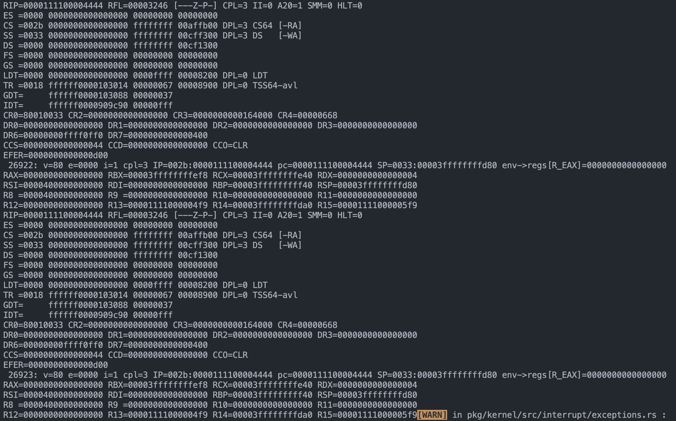 YSOSv2: lab4 实验报告 - 風船の笔记本