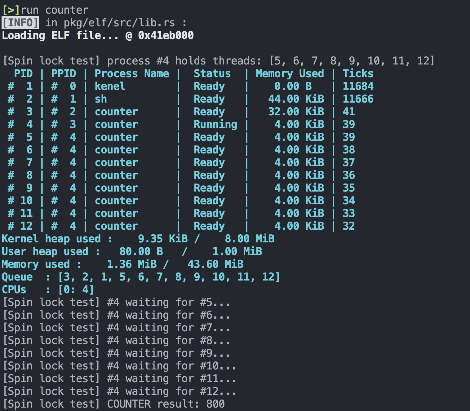 YSOSv2: lab5 实验报告 - 風船の笔记本