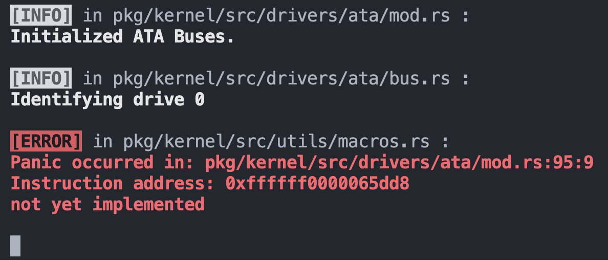YSOSv2: lab6 实验报告 - 風船の笔记本